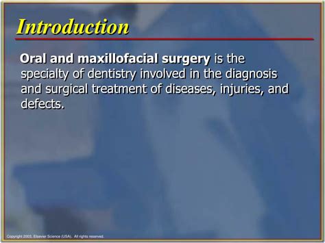 Ppt Oral And Maxillofacial Surgery Powerpoint Presentation Free