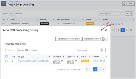 Auto CDR Processing Splynx Documentation Auto CDR Processing Splynx Documentation