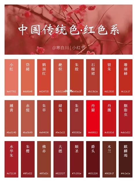 中国传统色｜合集篇｜温柔惊艳东方之色 花瓣网
