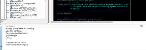 Rtosmsp430f5529 Javalangexception Cant Extract Rtsc Configuration