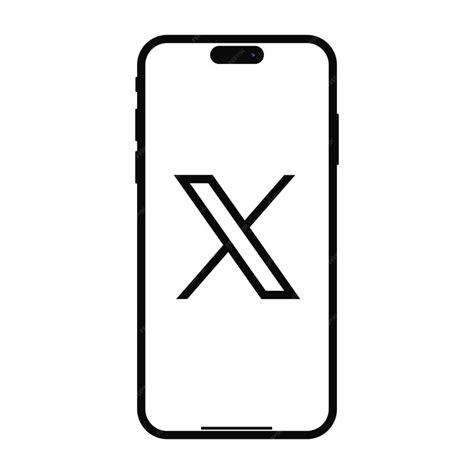 Premium Vector Twitter Twitter Mockup Twitter Mobile App Interface Template On Apple Iphone