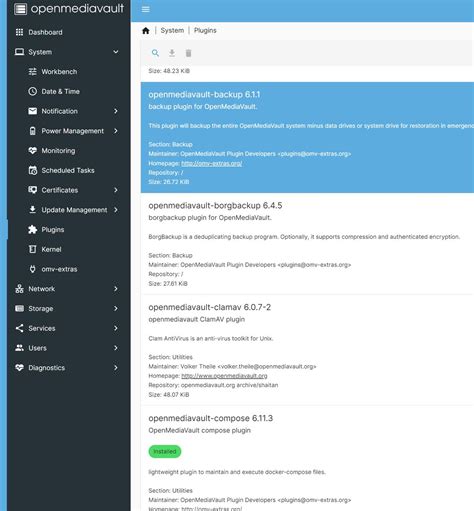 Solved Pluging Webgui Show Incorrect Version General Openmediavault