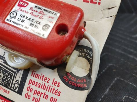 Wen Electric Pencil Engraver Model 21 Etching Engraving Tool Vintage N Ineedths