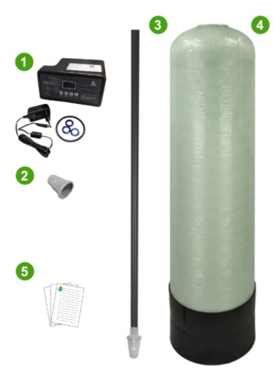 Runxin F134A1 8 75 M3 H Tam Otomatik Aktif Karbon Filtre Sistemi