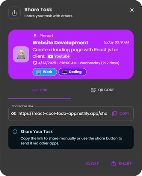 Github Maciekt Todoapp React Js Todo App With Many Features Including Sharing Tasks Via