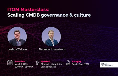 Scaling Cmdb Governance Successfully Einar And Partners Research Unit
