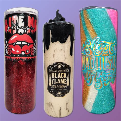 Tumblers Lightning Cure Coating Epoxy Resin Kit Clear High Gloss Uv The Epoxy Resin Store