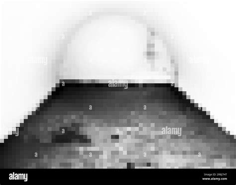 Abstract Futuristic Monochrome Illustration Of Architecture Cubes