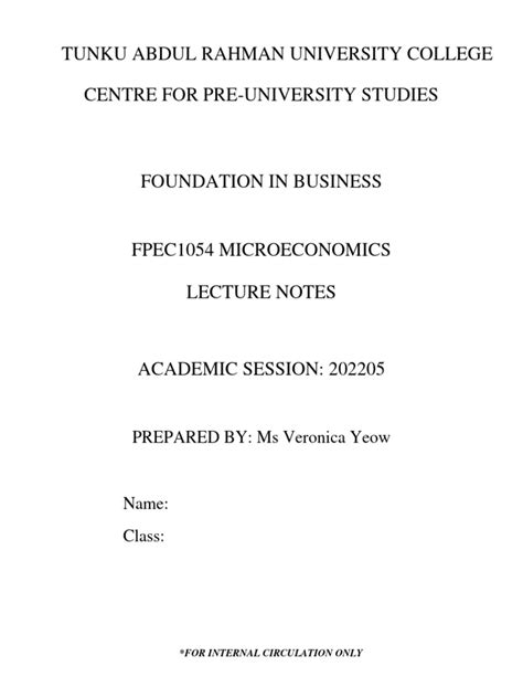 Topic 1 Introduction Pdf Labour Economics Entrepreneurship