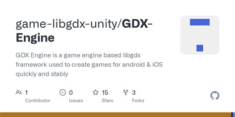 GitHub Game Libgdx Unity GDX Engine GDX Engine Is A Game Engine