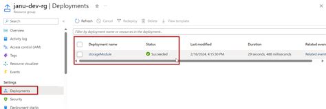 Resources Not Available In Azure Portal After Successful Bicep