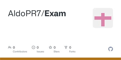 Github Aldopr Exam