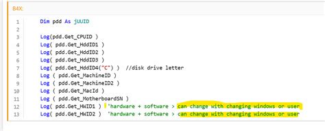 B4j Windows Users Lets Test Windows Os Hardware Deviceid B4x Programming Forum