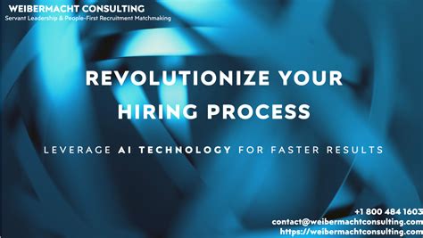 The Role Of Ai In Recruitment Transforming The Hiring Process