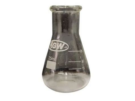 KGW Ml Glass Conical Flask For Laboratory At Rs In Kota ID
