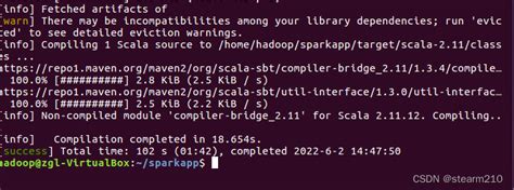 云计算技术 实验九 Spark的安装和基础编程spark的安装与配置实验报告 Csdn博客
