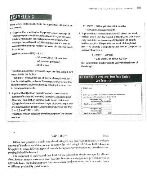 Chapter 5 Process Selection Design And Analysis 103 Example