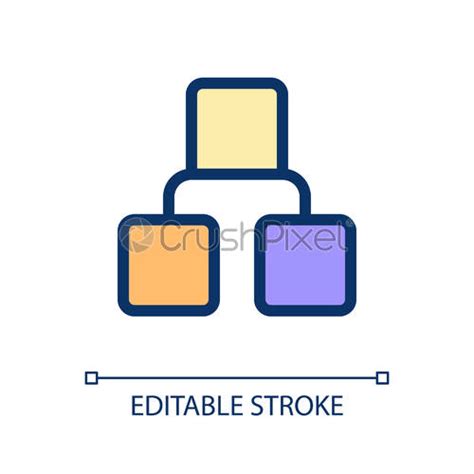 Infographic Blocks Pixel Perfect RGB Color Ui Icon Stock Vector 5461193 Crushpixel