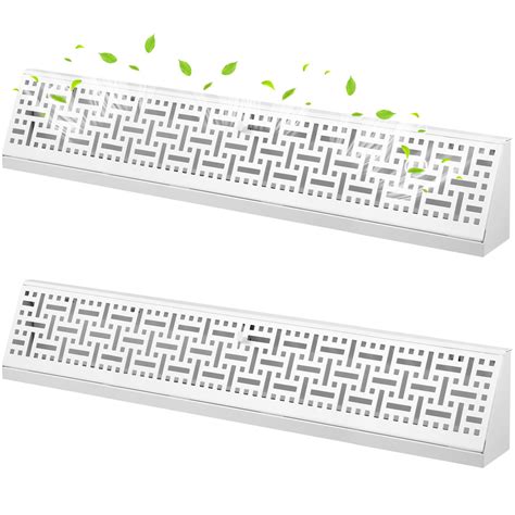 Landhoow 2 Pack 24 Inch Baseboard Register Diffuser Landhoow 2 Pack 24 Inch Baseboard Register Diffuser