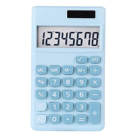 8 Digits Solar Calculator Electronic Calculator De Grandado