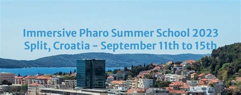 Pharo Pharo 2023 Summer School