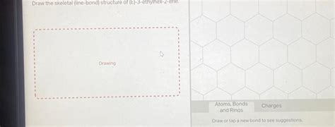 Solved Draw The Skeletal Line Bond Structure Of