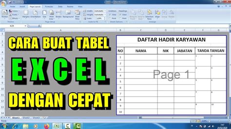 Cara Membuat Tabel Grafik Di Excel Wirelesshor