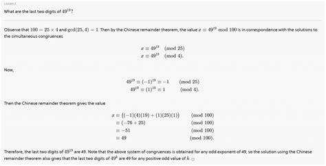 An Interesting Application Of Chinese Remainder Theorem Whos Awesome