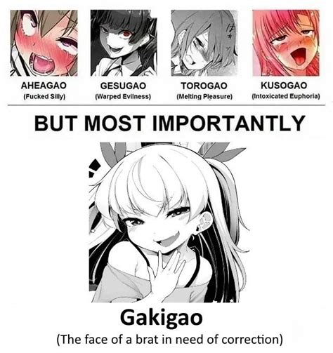 aheagao Gesugao Torogao Kusogao Fucked Silly Warped Evilness