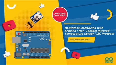 mlx90614 arduino tutorial non contact temperature sensor i2c