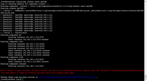 Tiflash启动失败 🪐 Tidb 技术问题 Tidb 的问答社区