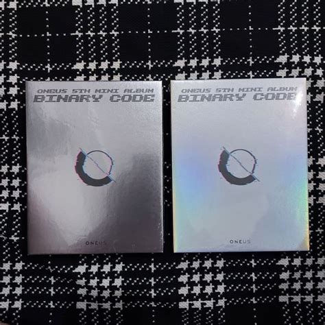 In Stock Oneus Mini Album Vol5 Binary Code Zero Ver Or One Ver W Folded Poster Sealed