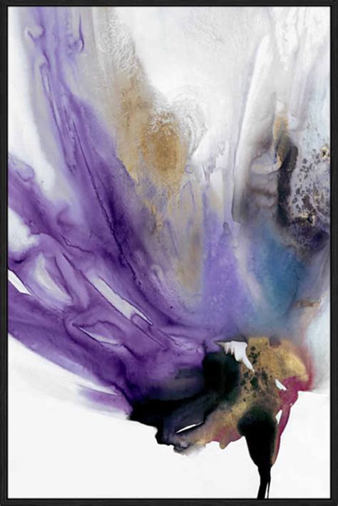 Violaceous I Canvas La Grolla