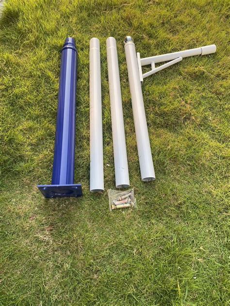 เสาโซล่าเซลล์ 3 6เมตร ใช้ได้กับทุกขนาด ขาตั้งไฟ เสาไฟยึด เหล็กอย่างดี โคมไฟโซล่าเซล โคมไฟถนน โคม