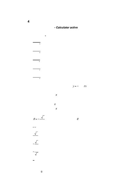 Circular Functions Test 4 Pdf Trigonometric Functions Mathematics