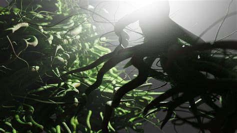 root generator animation ready geometry nodes 3d model animated