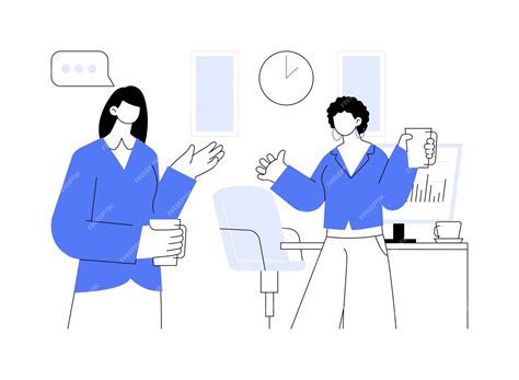 Premium Vector Internal Communication Abstract Concept Vector