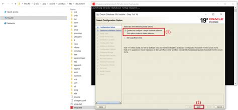 cài đặt oracle database 19c trên windows