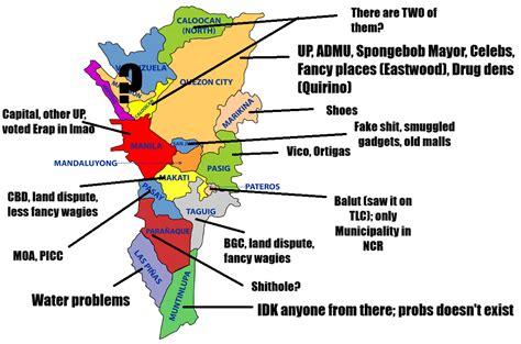 Map Of Ncr Region