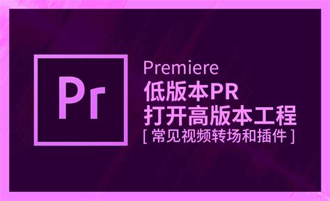pr 低版本pr打开高版本工程 软件入门教程 pr（cc2018） 虎课网