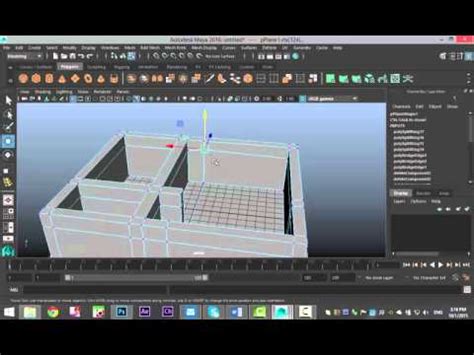 Maya Tutorial House Modeling Basics YouTube
