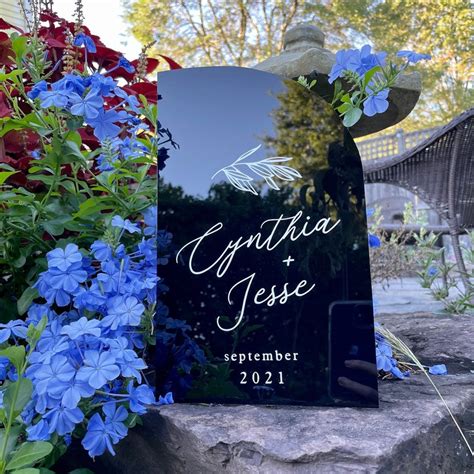 Plexiglass Wedding Sign Etsy