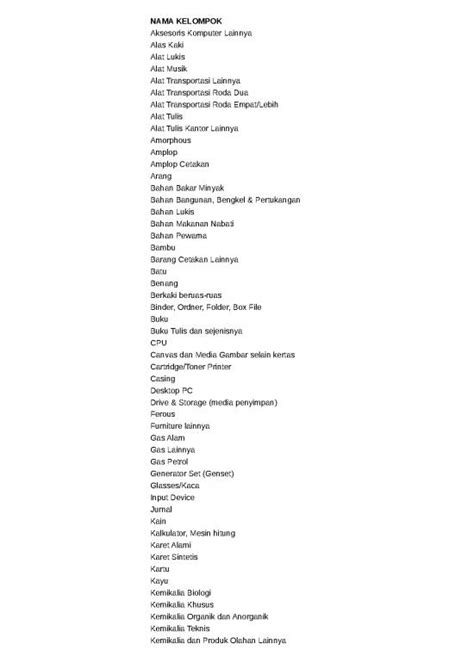 Excel Sheet Download 20558 Form Pengajuan Barang