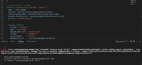 Terraform Azure Vm Using Managed Disk Using Shared Image Gallery