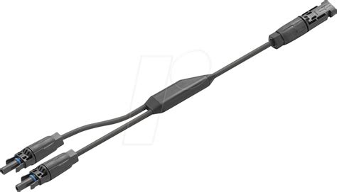 Pvhyw W 06w 15 Photovoltaic Y Connection Cable 1x Plug 2x Socket 6 Mm² At Reichelt Elektronik