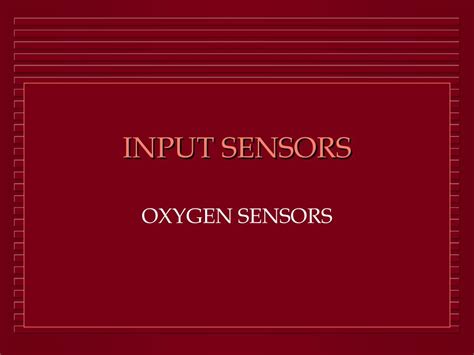 PPT INPUT SENSORS PowerPoint Presentation Free Download ID 1454375