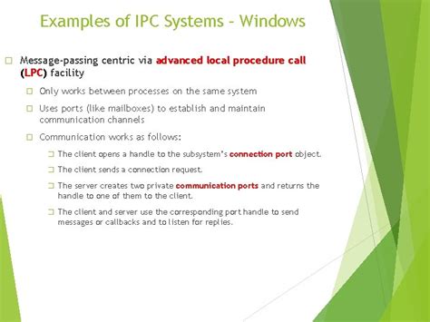 Examples Of Ipc Systems Examples Of Ipc Systems