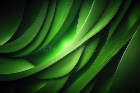 Green Abstract Background Generative Ai Stock Illustration Illustration Of Green Effect