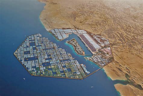 Oxagon Is A Floating Port City On The Red Sea Of Saudi Arabia Green Prophet