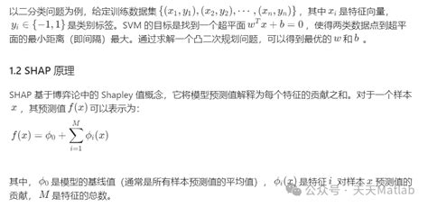 Svm支持向量机shap特征选择和贡献度计算，matlab代码实现 Csdn博客
